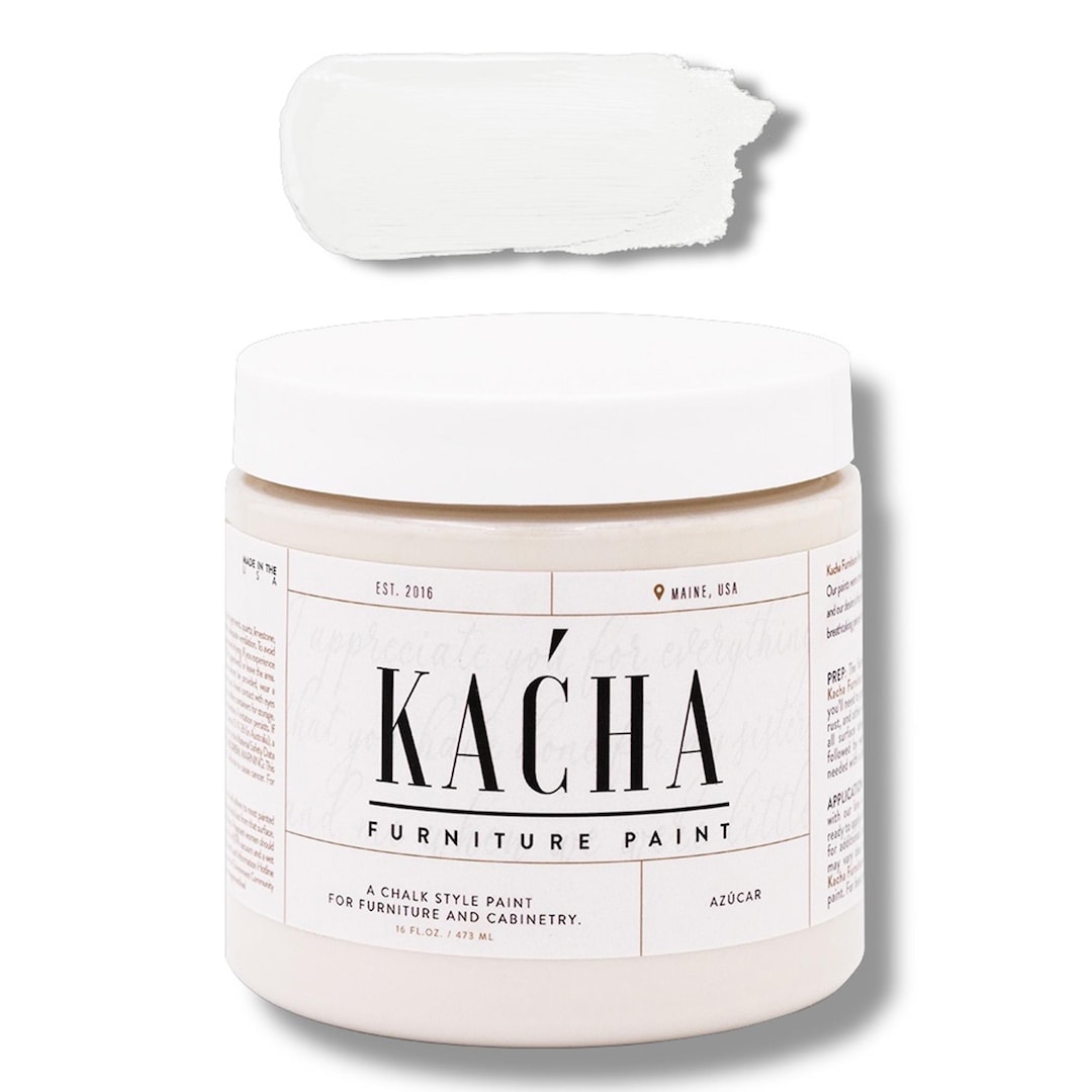KACHA 'azucar' Chalk Style Furniture Paint | off White Cream - Etsy