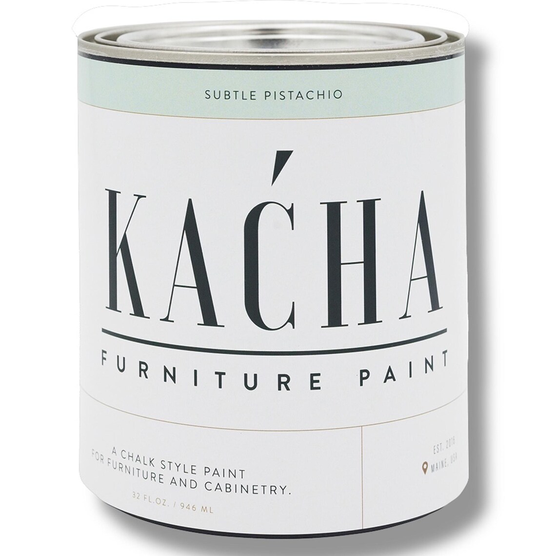 KACHA Furniture Paint "subtle Pistachio" | Chalk Style Finish - Etsy