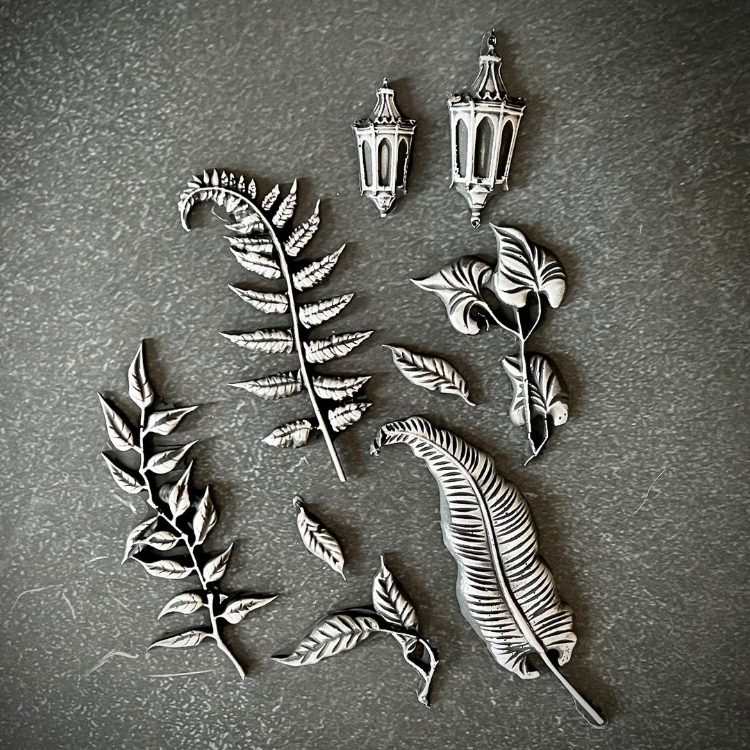 Fern Silicone Mold for Clay Lablanche Resin Moulds Limited Edition ...