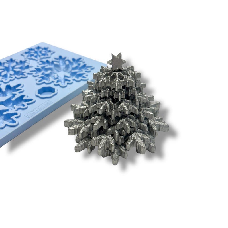 Silicon Molds Snowflakes - Etsy