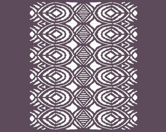 Large Boho Stencil - Etsy