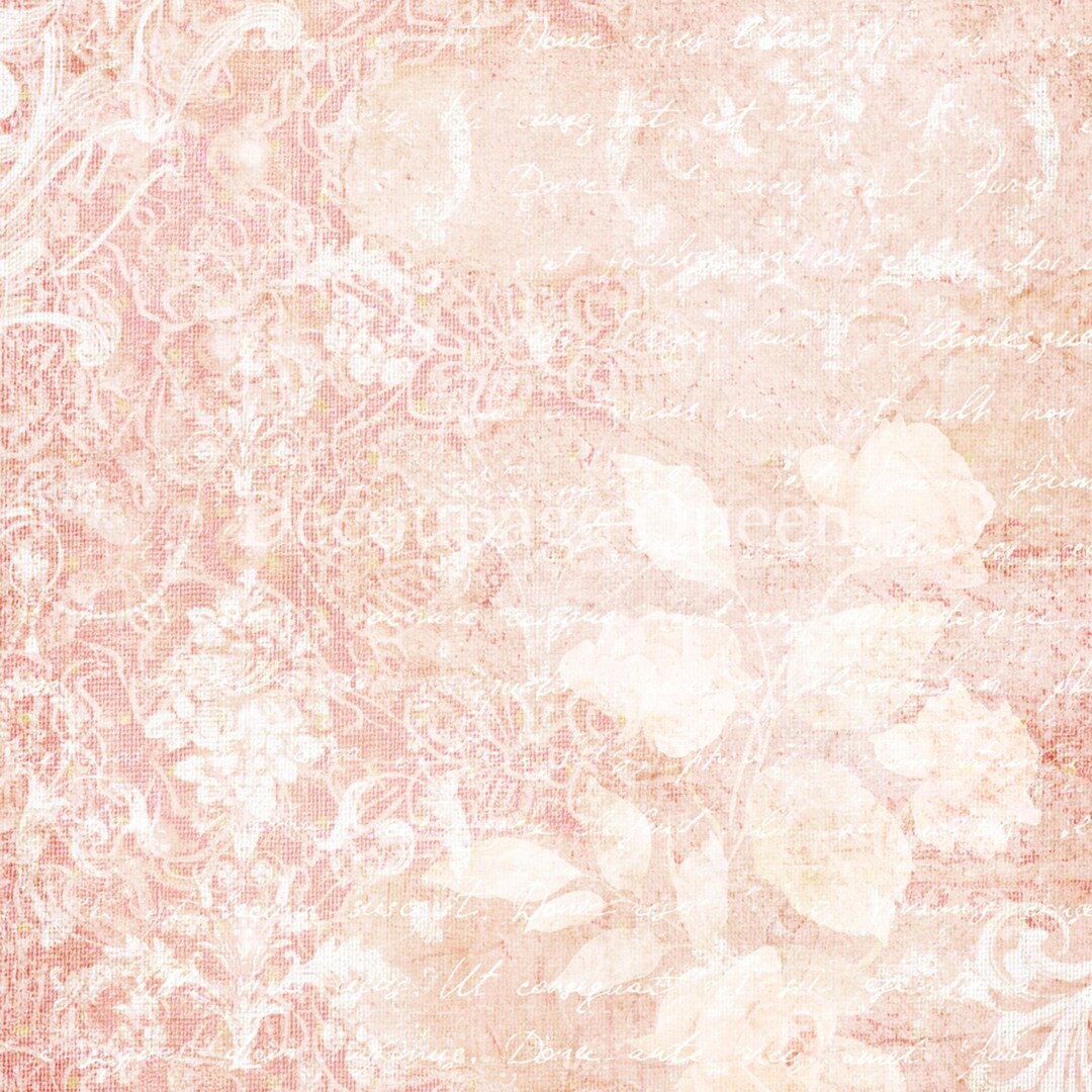 New! A3 Decoupage Paper for Small Furniture PINK TEXTURES || Decoupage ...