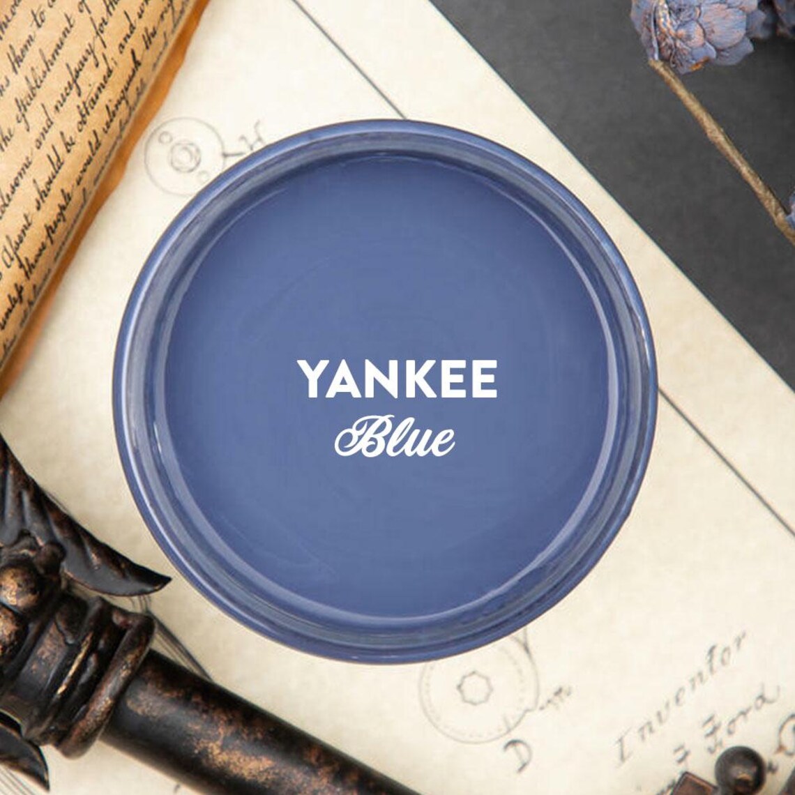Dixie Belle YANKEE BLUE Paint | Chalk Mineral Furniture Paint - Etsy