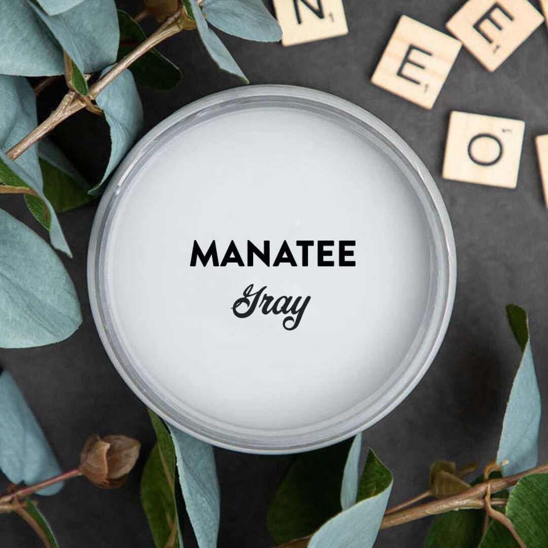 Dixie Belle MANATEE GRAY Paint | Chalk Mineral Furniture Paint - 5 ...