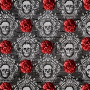 Skull Decoupage - Etsy