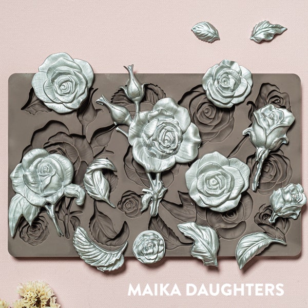 Rose Silicone Chocolate Mold - Etsy