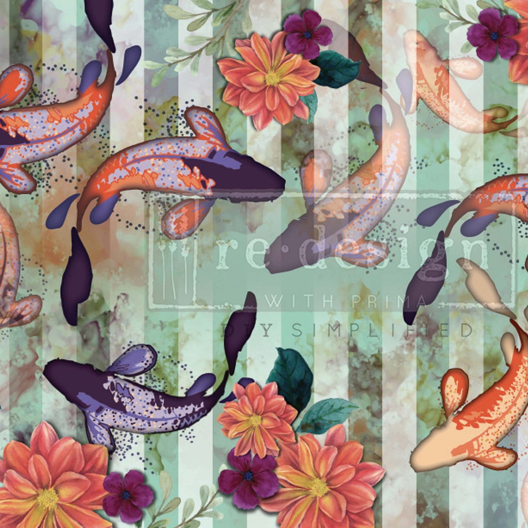 Decoupage Paper for Furniture SIAMESE SPLENDOR Redesign With Prima ...