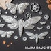 Silicone Mold MECHA MOTHS Finnabair Molds Resin Molds Silicone Molds ...