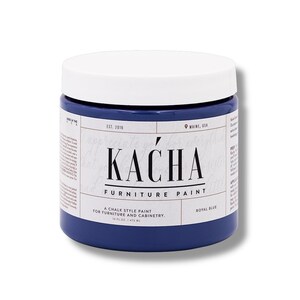 Royal Blue Chalk Style Paint | KACHA Furniture & Cabinetry - Etsy