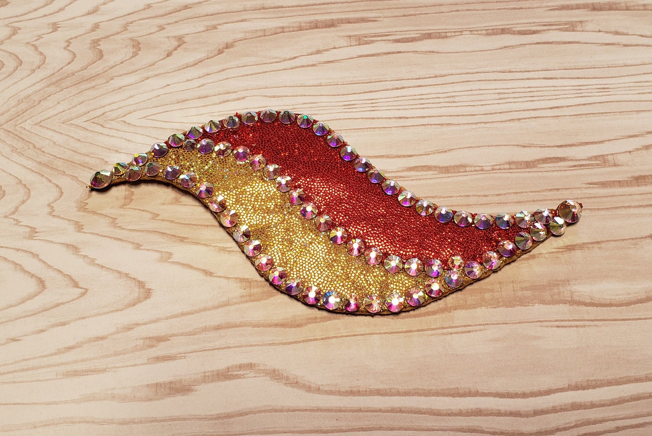 CUSTOM MADE Double Swish Baton Twirling or Ice Skating Hair Piece - Etsy