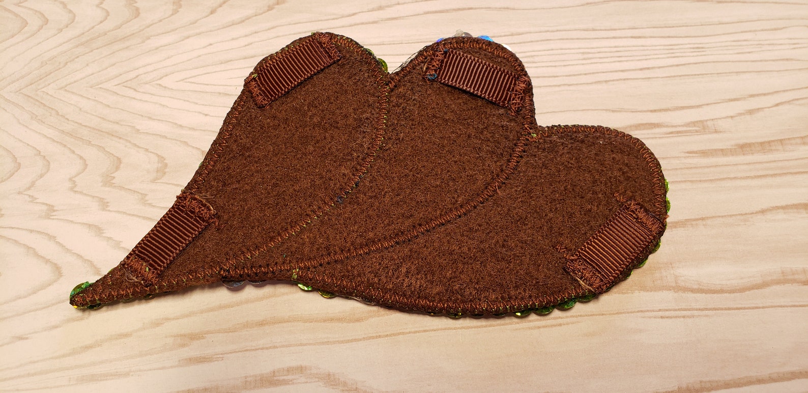 CUSTOM MADE Triple Feather Baton Twirling or Ice Skating Hair Piece - Etsy