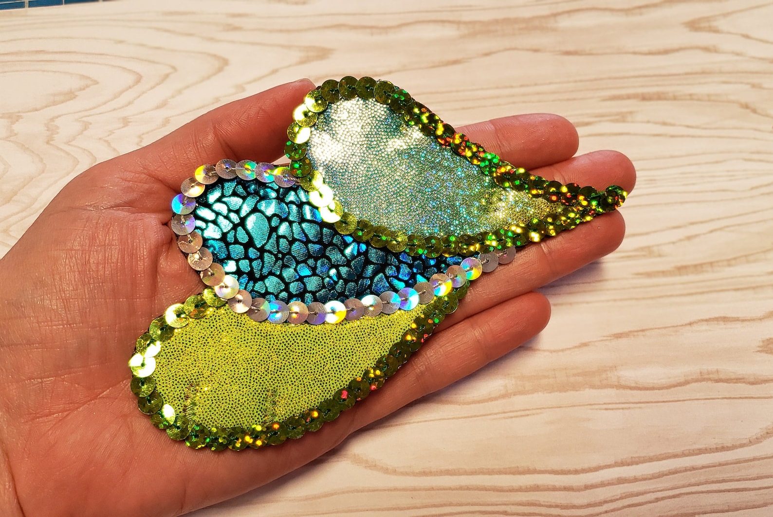 CUSTOM MADE Triple Feather Baton Twirling or Ice Skating Hair Piece - Etsy