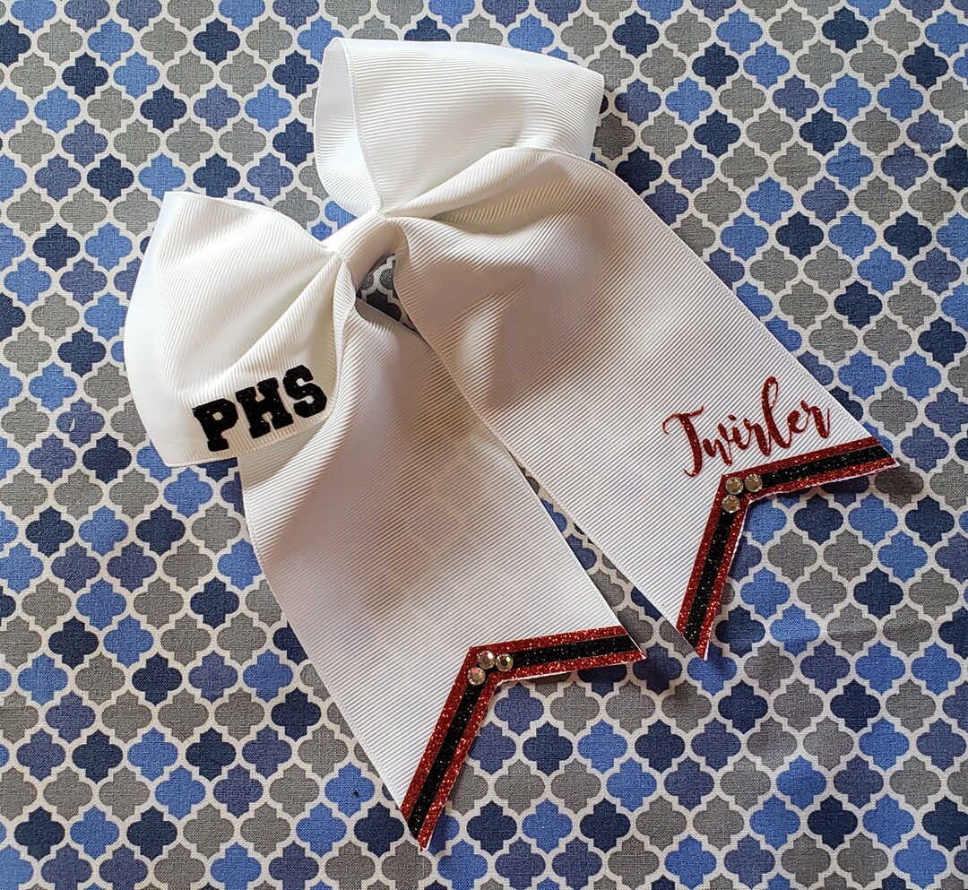 CUSTOM MADE Baton Twirling Spirit Hair Bow - Etsy