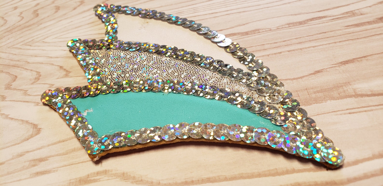 CUSTOM MADE Triple Swoop Baton Twirling or Ice Skating Hair Piece - Etsy