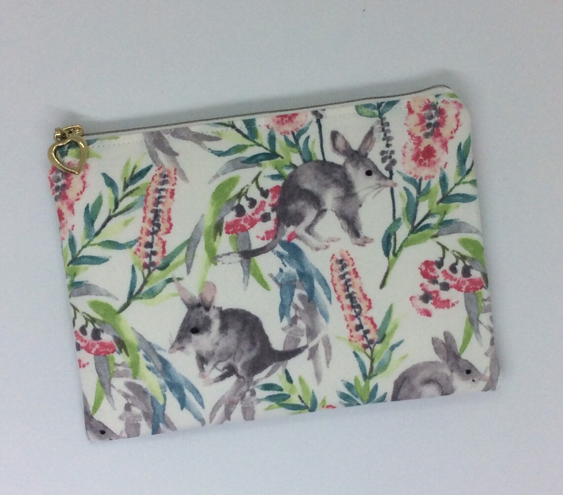 Bilby /australian Gifts /bath and Beauty/pouches and Coins/ | Etsy ...