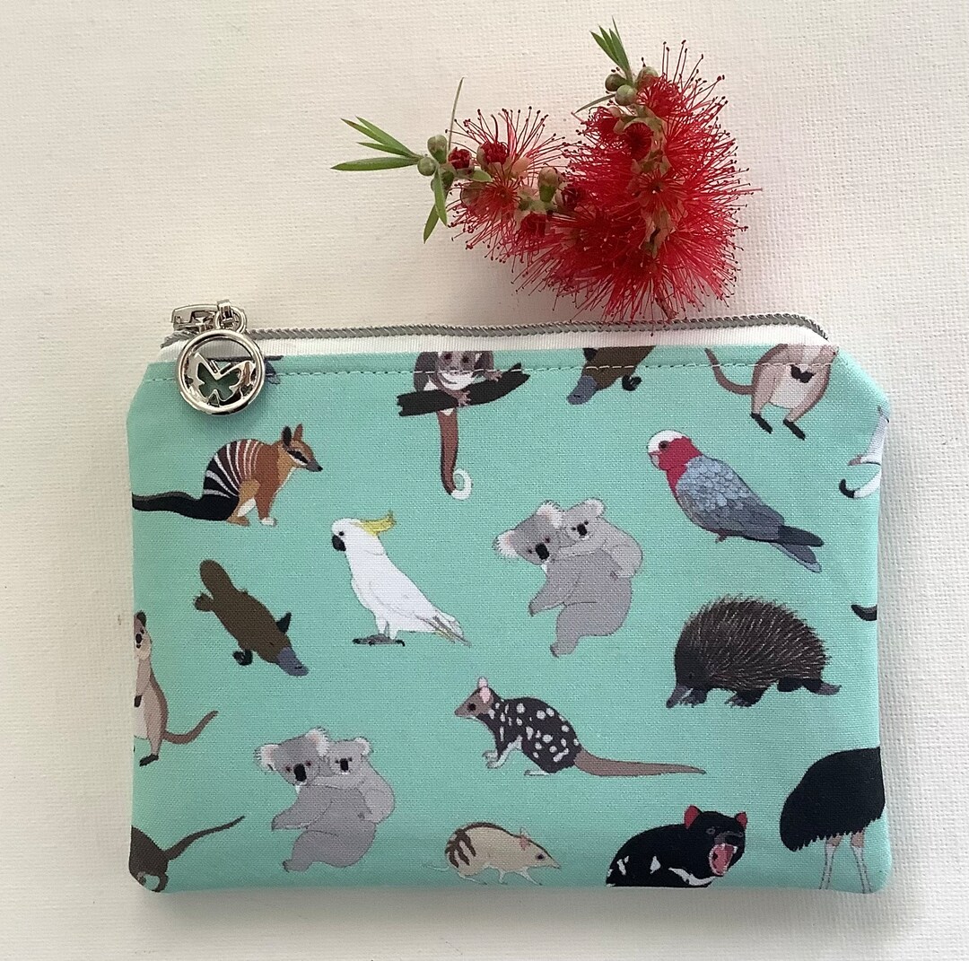 Australian Purse/ Small Pouch/ Australian Animals/ Australian Souvenir ...