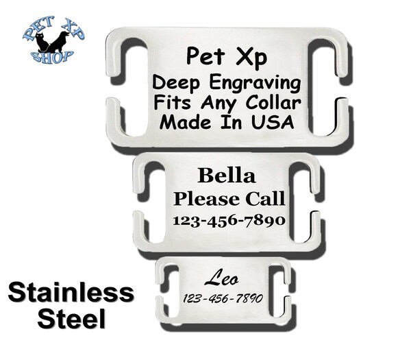 Custom Engraved CIRCLE Pet Tag Dog Cat ID Name Animal DISNEY - Etsy