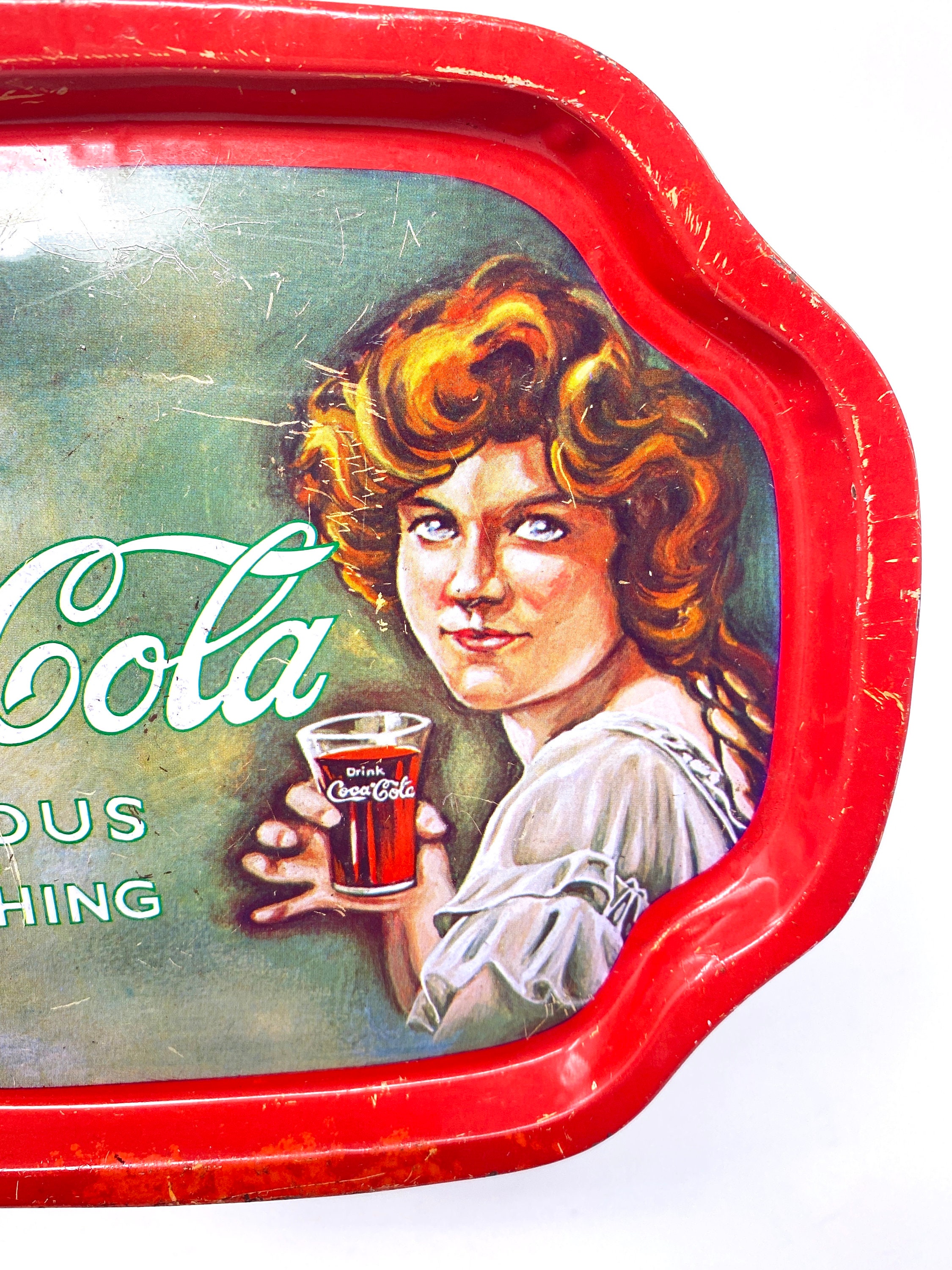 Vintage 1989 Drink Coca-cola Delicious and Refreshing Small - Etsy