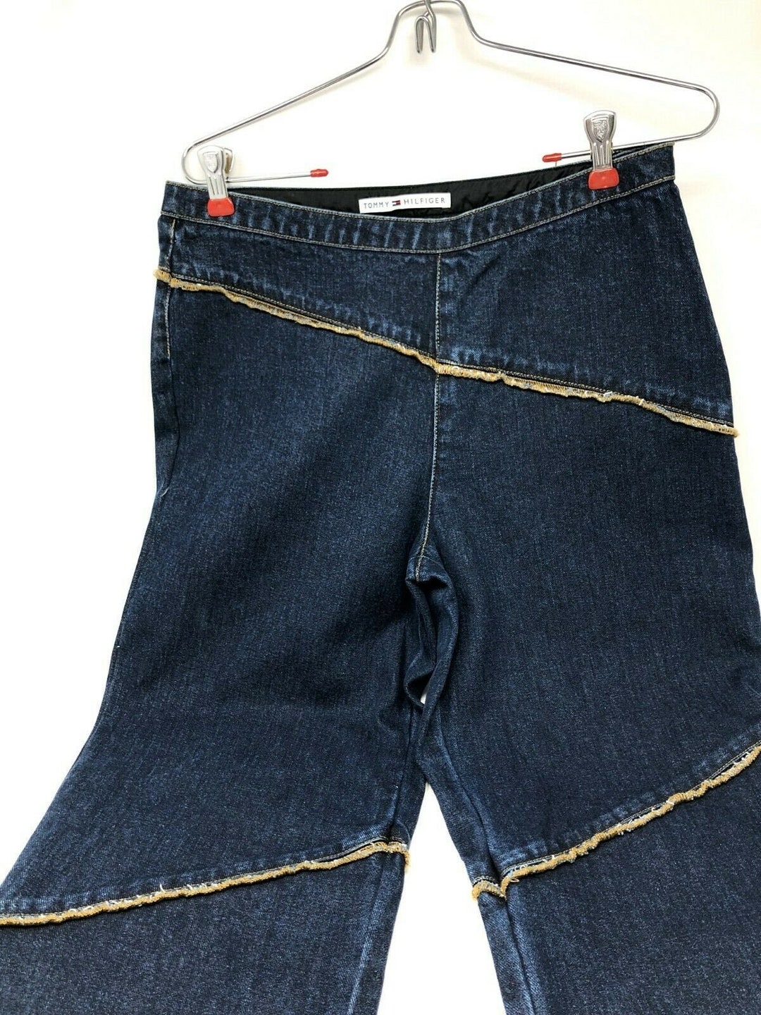 Vintage Late 90s/early 2000s Y2K Tommy Hilfiger Fringe Womens Size 10 ...