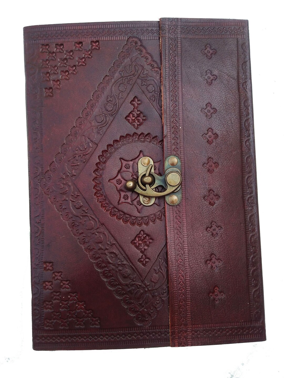 Genuine 7x10 Dragon Emboss Leather Journal - Etsy