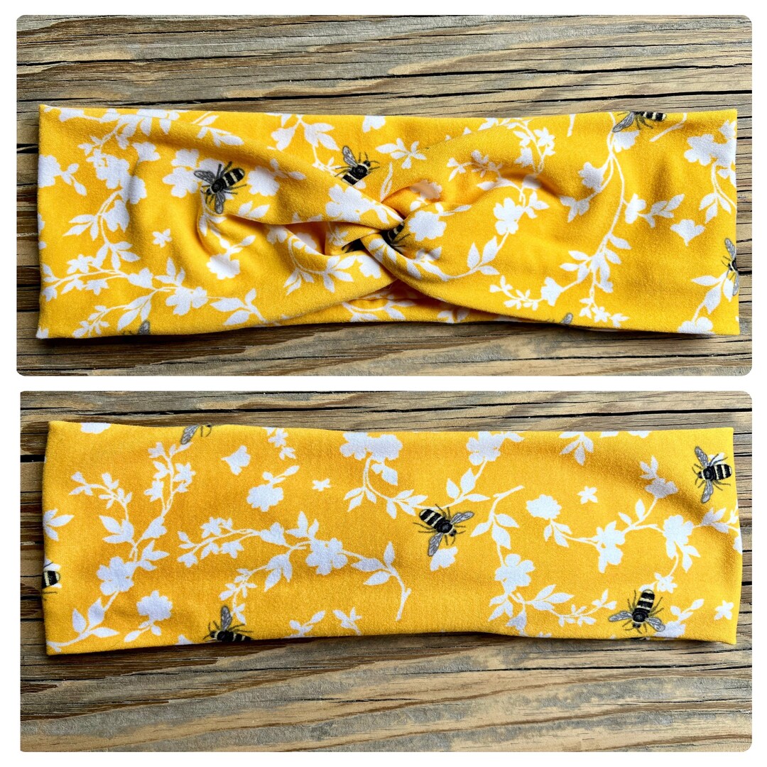 Bumblebee Headband - Yellow - Hair Accessories for Short Hair - Nurse ...