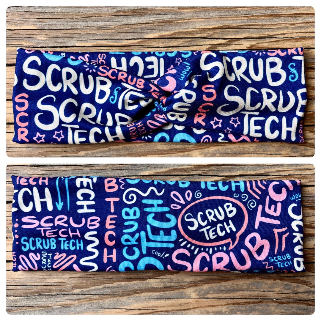 Scrub Tech Headband Surgical Scrub Technician OR Surgery Team Operating ...