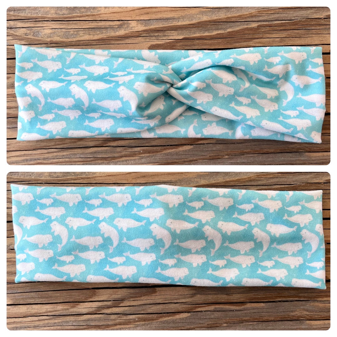 Beluga Whales Headband - Nurse Headband - Hair Accessories for Women ...