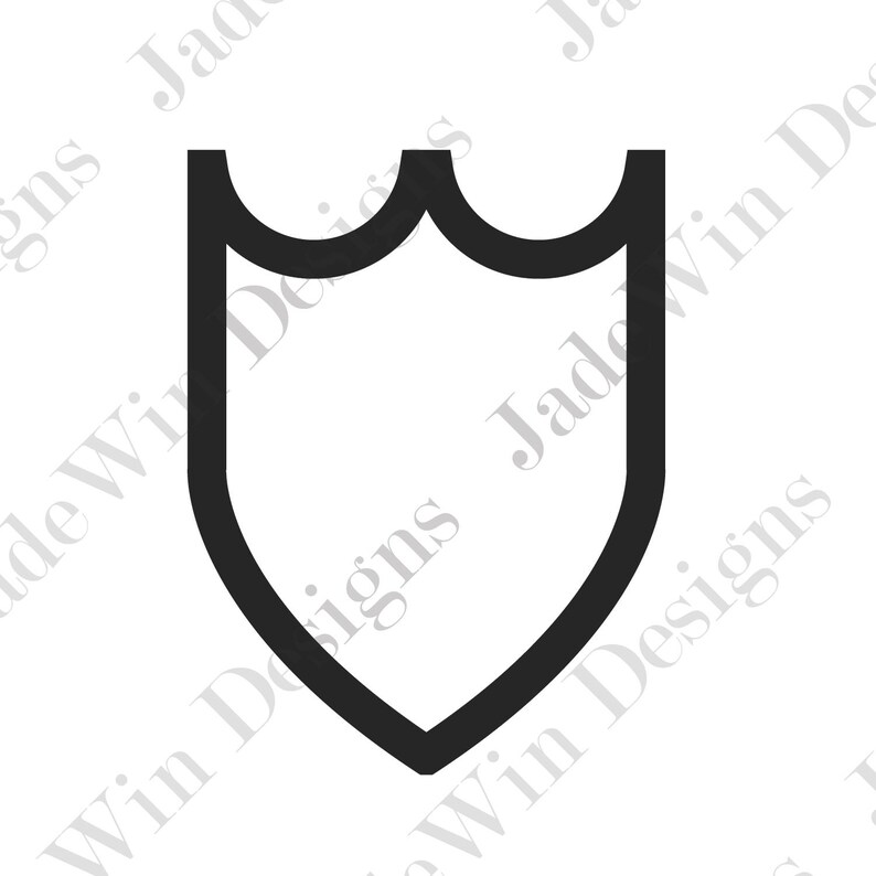 Shields Compilation Clipart Shields Frames SVG DXF PNG Files for ...
