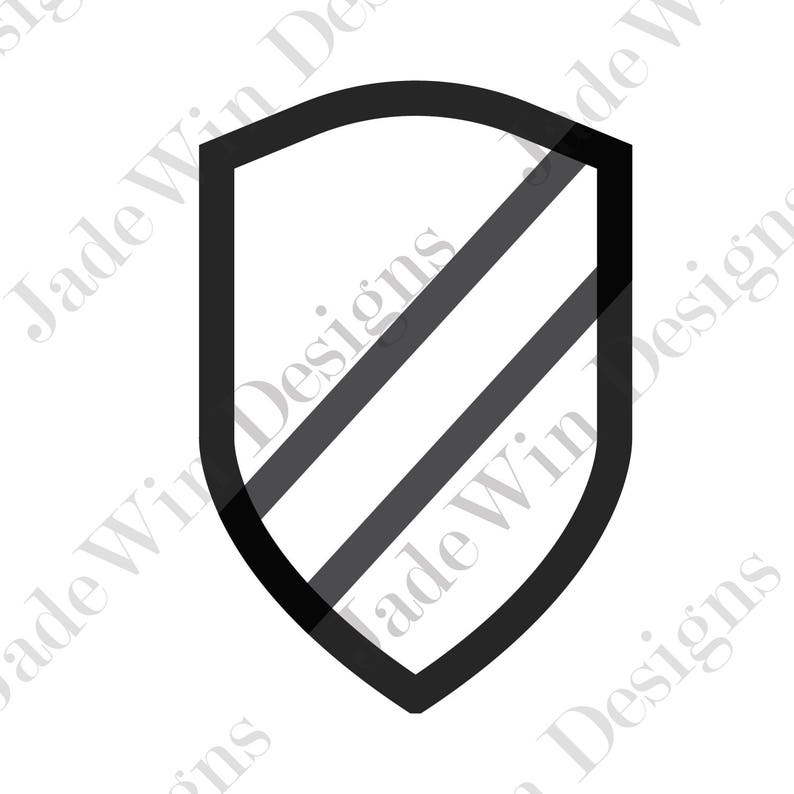 Shields Compilation Clipart Shields Frames SVG DXF PNG Files for ...