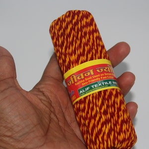 Red Thread / Red and Green /good Luck Dhaga Wedding Kalawa Sacred Hindu ...