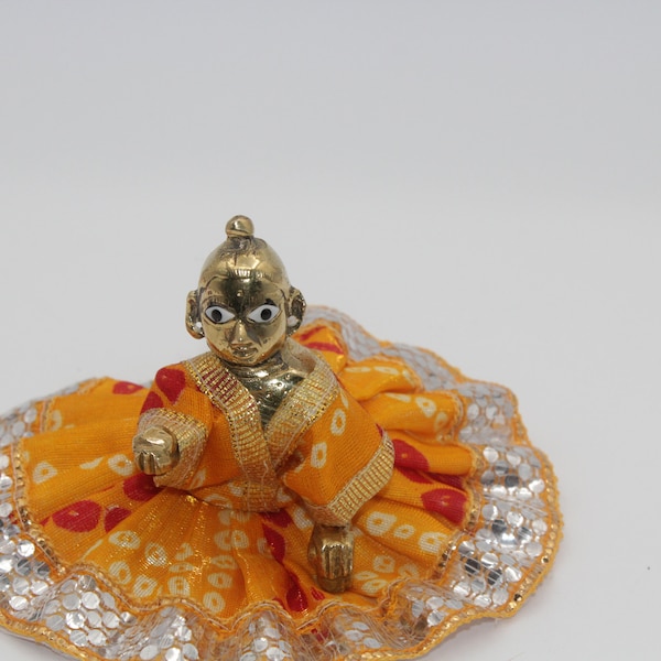 Ladoo Gopal Dress With Mukut - Etsy