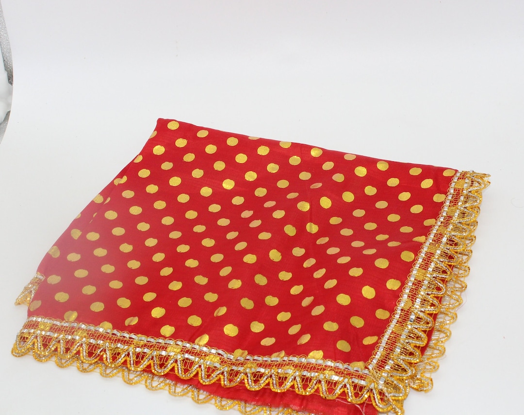 Handmade Cloth for Puja, for Placing Gods, and Idols in the Home Temple ...