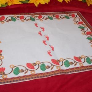 Gujarati Wedding Kanku (kumkum) Pagla , Rumal Gujarati Wedding Rituals ...