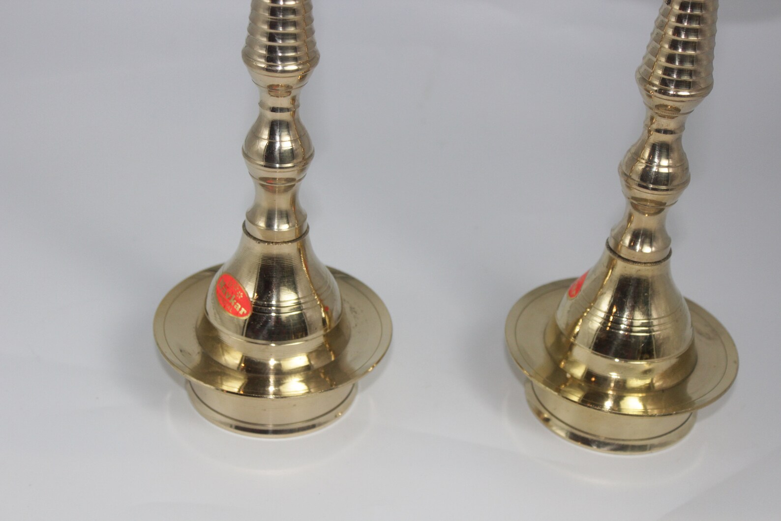 Standing Brass Metal Kerala Samai Diwali Deepak for Puja Traditional ...