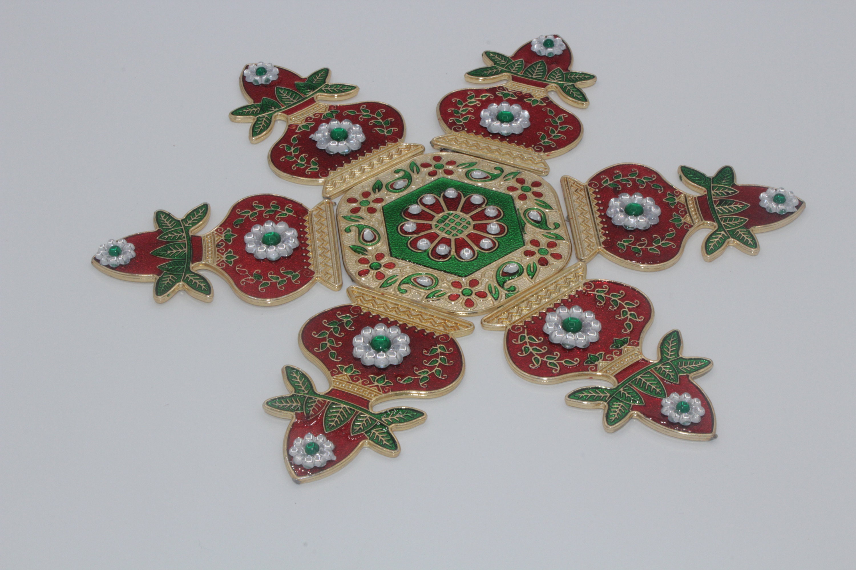 Kalash Design Rangoli