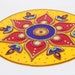 Acrylic Rangoli/ Home Decor/diwali /floor Decorations/ Modak Rangoli ...