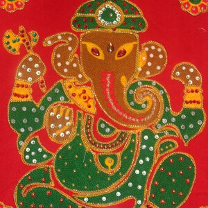 Ganesh Sthapana/ Gujarati Wedding/clothes Small Backdrop/ Ganesha ...
