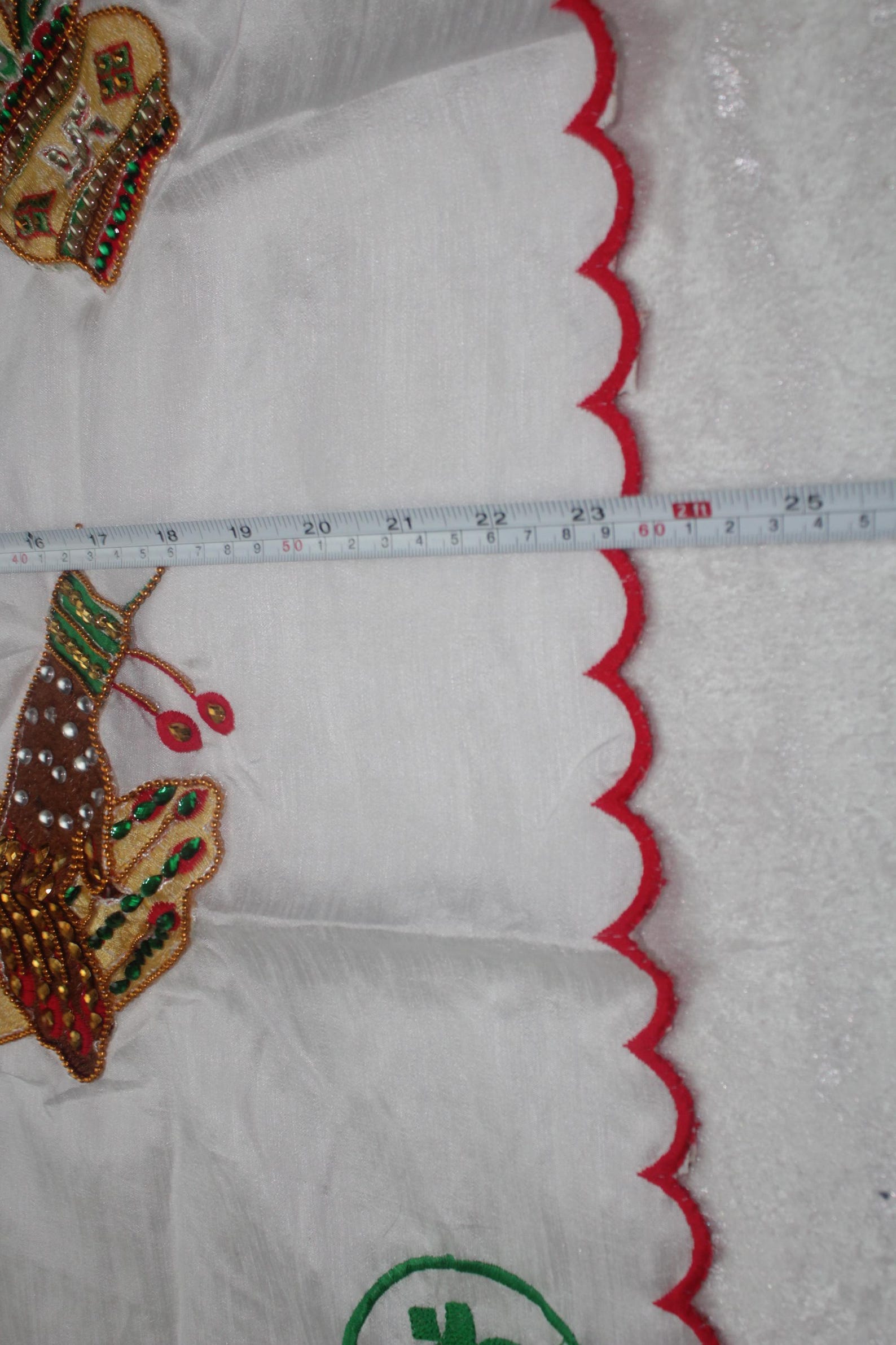 Gujarati Wedding Hast Melap Rumal: Embroidered Ritual Cloth for Indian ...