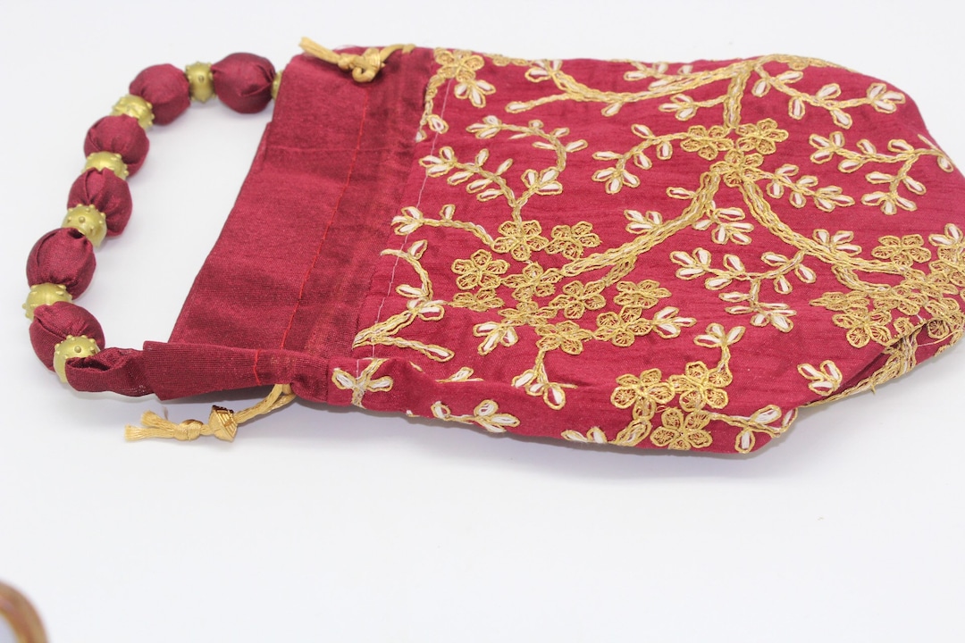 Bulk Clutch Purse, Indian Return Gift Potli Bag Postal Bag for Gift ...