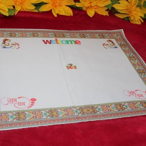 Gujarati Wedding Kanku (kumkum) Pagla , Rumal Gujarati Wedding Rituals ...