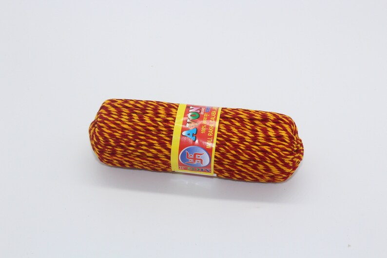 Red Thread / Red and Green /good Luck Dhaga Wedding Kalawa Sacred Hindu ...