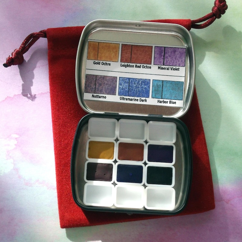 Small Travel Paint Tin - Etsy