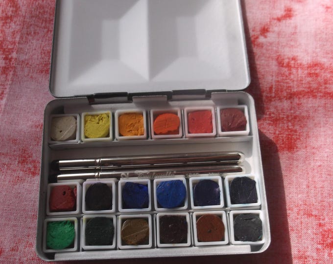 BIJOU BOX 18 Daniel Smith Sticks Watercolor Quarter Pan Set in Mini ...