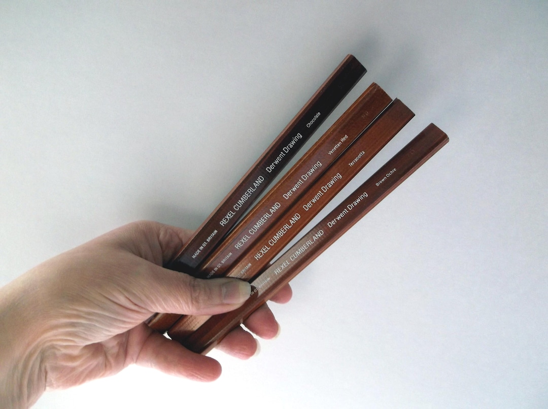 DERWENT DRAWING Rexel Cumberland Vintage Retro Colored Drawing Pencils ...