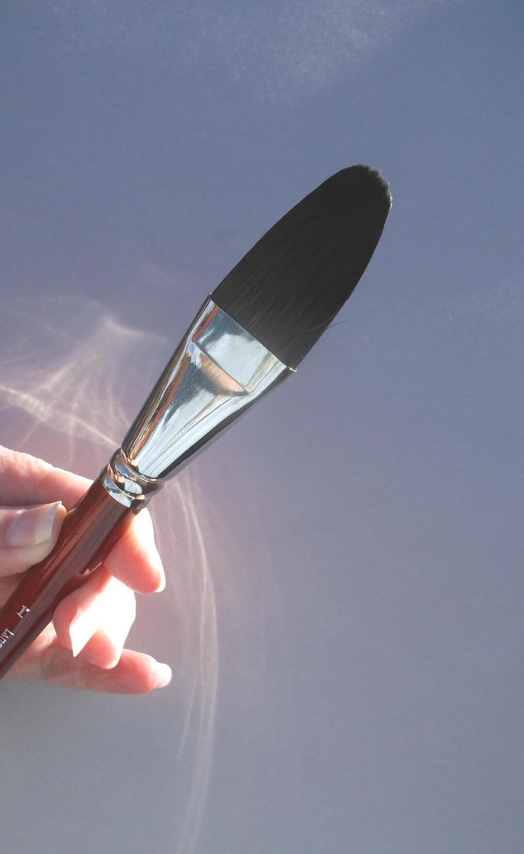 LANGNICKEL JAPAN Vintage Nocturna Squirrel Synthetic Mix Filbert Wash ...