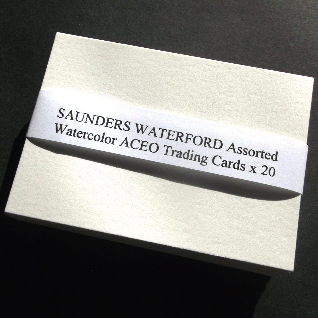 SAUNDERS WATERFORD 20 Aceo Atc Artist Trading Cards of Hot and Cold ...