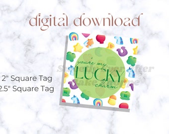 St. Patrick's Day Printables You're My Lucky Charm Printable Tag St ...