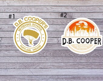 Db Cooper Stickers - Etsy