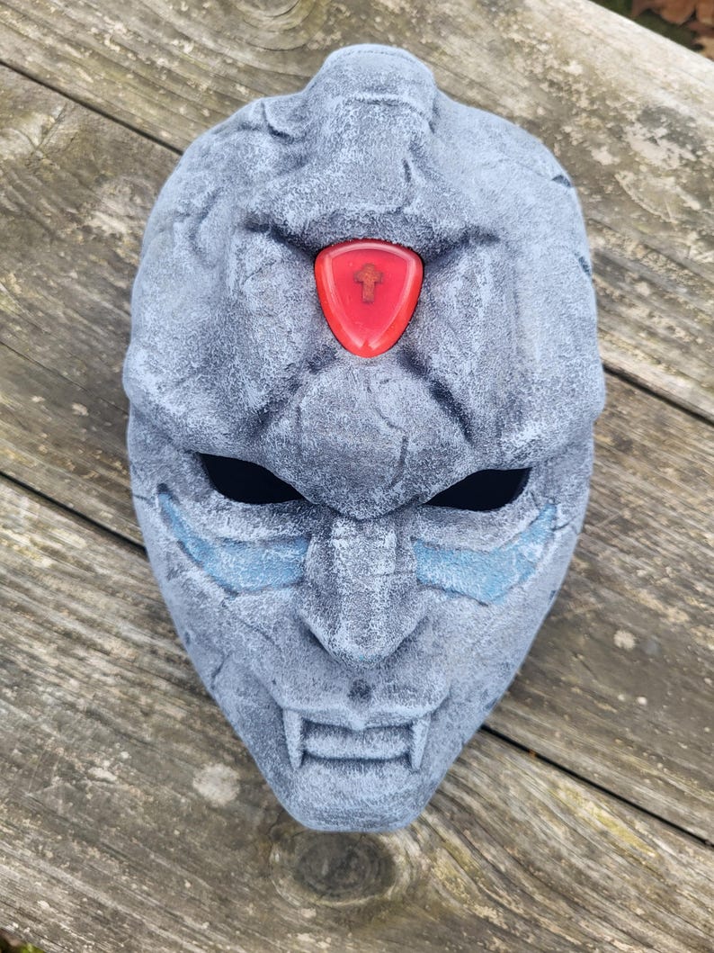 Jojo Inspired Stone Mask Prop - Etsy