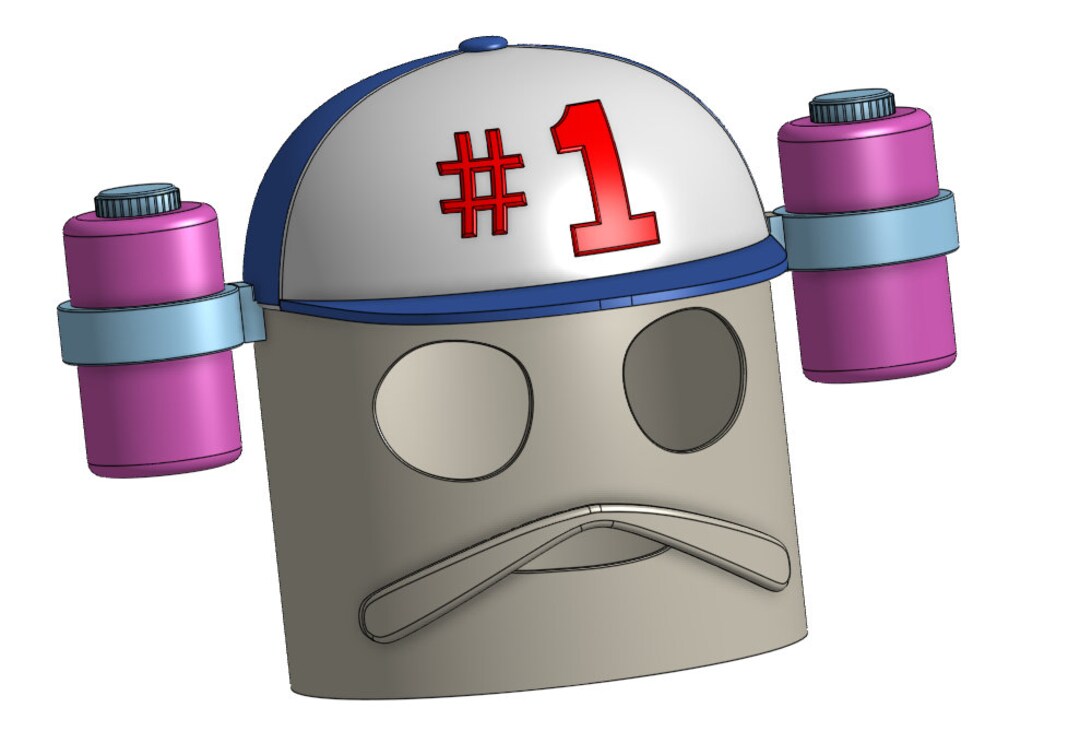 Smitty Werbenjagermanjensen Spongebob Inspired Drinking Helmet - Etsy